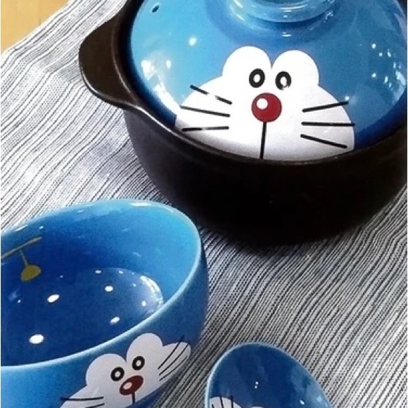 Sanrio | Dining | Doraemon Raman Bowl Bowl And Cover | Poshmark